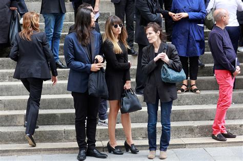 Aux Obs Ques De Jane Birkin Bambou Et Lulu Gainsbourg Ont Apport Leur