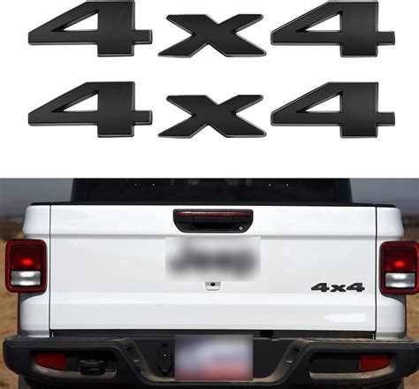 Amazon Tomall Pcs Auto X Emblems D Chrome Car Tuning Sticker