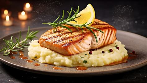 Recette de Filet de poisson grillé sur risotto citronné Recette Délices