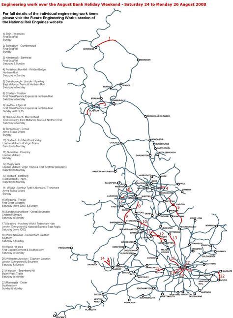 Rail Map Of England And Wales United States Map