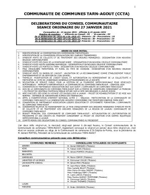 Remplissable En Ligne Communaut De Communes Tarn Agout Faxer Email