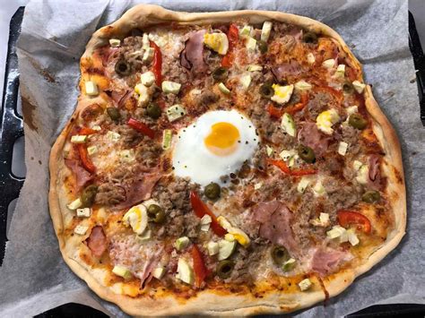 Arriba 31 Imagen Receta De Masa Para Pizza Casera Con Huevo Abzlocal Mx