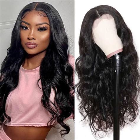 Bolucca 13x4 Lace Frontal Body Wave Human Hair Wigs For Black Women