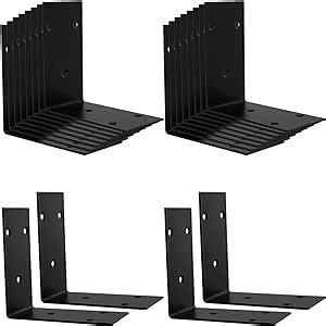 Amazon 20PCS Raised Garden Bed Corner Brackets 3 35Inch Black