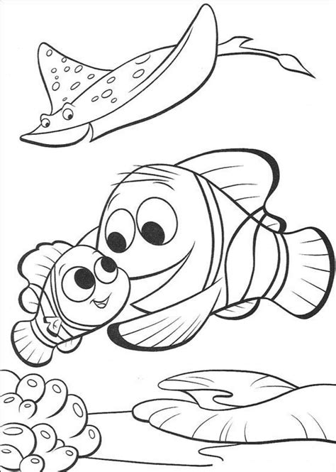 Nemo Para Colorear Pintar E Imprimir
