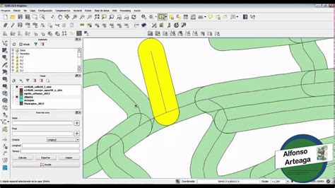 Geoprocesos En QGis Clip Buffer Merge Dissolve En QGis YouTube