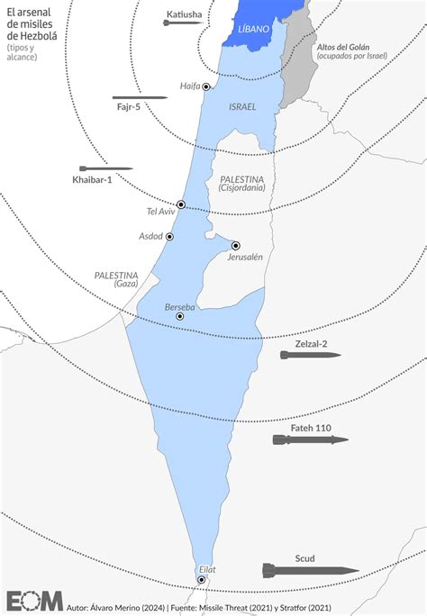 Israel Contra Hezbol Nueve Mapas Para Entender La Nueva Invasi N Del