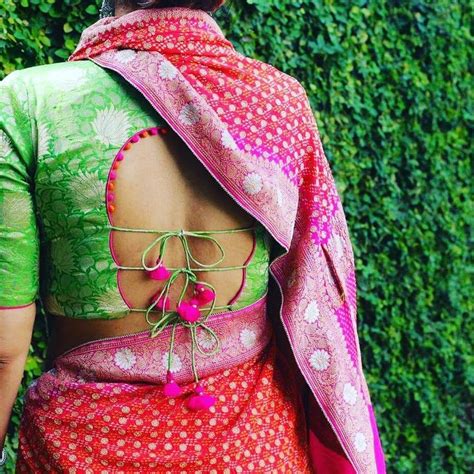 15 Most Flattering Designer Blouse Patterns For Sarees Keep Me