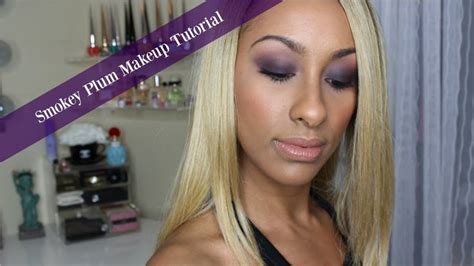 Plum Smokey Eye Tutorial Ft Kat Von D Shade Light Eye Contour Quad