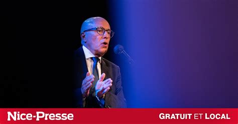 Nice Eric Ciotti allié du RN maintenu dans la majorité LR au