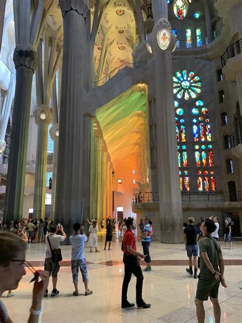 Sagrada Familia Designed By Antoni Gaudi Barcelona Spain 3024x4032