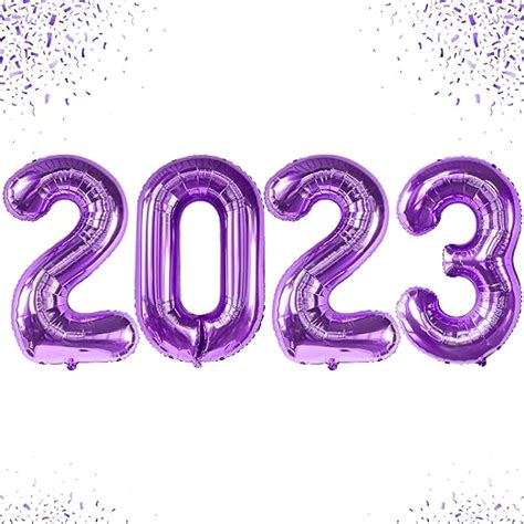 Amazon Katchon Purple Balloons Numbers Giant Inch