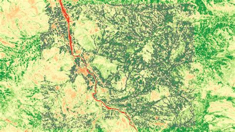 how to create contours from a raster file example on a ndvi layer — hatari labs