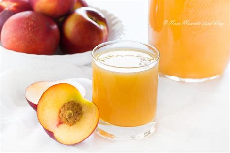 Succo Di Frutta Fatto In Casa Alla Pesca Ricetta Semplicissima