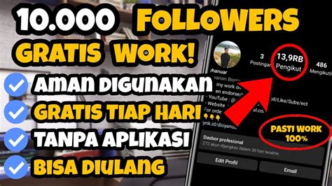 TAMBAH FOLLOWERS IG TERBARU 2022 Cara Menambahkan Followers Instagram