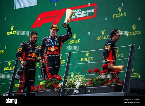Red Bull Ring Spielberg Austria 2 July 2023 Max Verstappen During