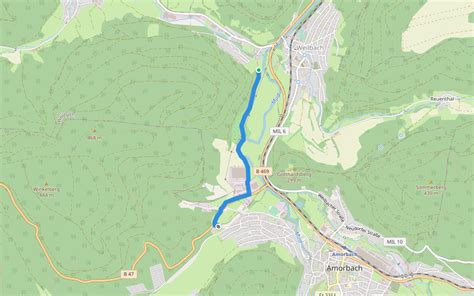 Connection Path Hiking Trail Weilbach Bayern Pacer