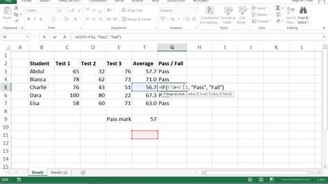 Excel If Function Including Absolute Cell References Youtube