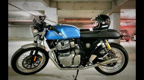 Royal Enfield Continental Gt Customizada Modificada Youtube