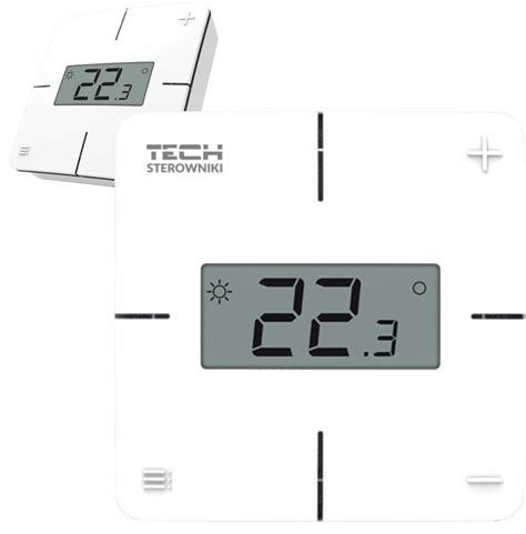 STEROWNIK REGULATOR TEMPERATURY TERMOSTAT POKOJOWY BEZPRZEWODOWY BIAŁY