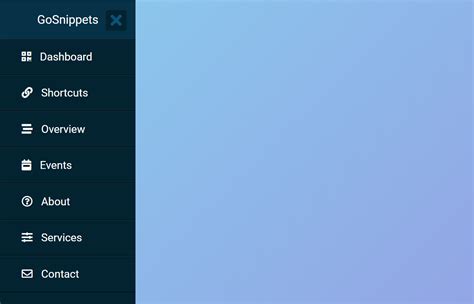 Bootstrap Transparent Navbar Example GoSnippets
