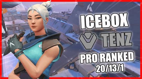 SEN Tenz Jett Icebox Valorant Pro Vod Ranked Gameplay YouTube