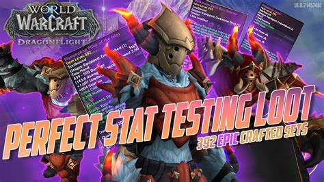 Dragonflight Crafting Special Sets Full Epic Gear From