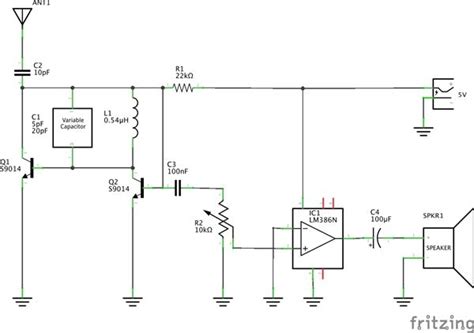 Fm Receiver Circuit Diagram Using Transistor