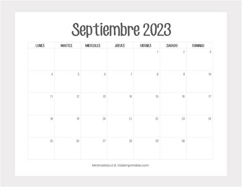 Calendarios Para Imprimir Descarga Gratis Minimalista Decoracion