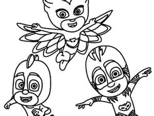 Disegno Dei PJ Masks Da Stampare Gratis E Colorare Superpigiamini