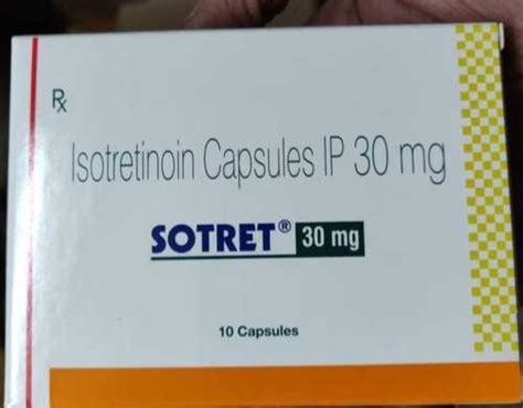Finished Product Isotretinoin Soft Gel Capsules Packaging Size 10