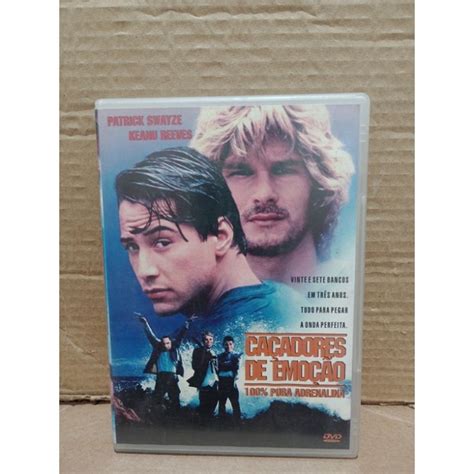 DVD CAÇADORES DE EMOÇÃO ORIGINAL Shopee Brasil