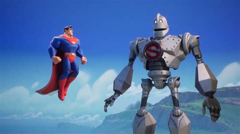 El Gigante de Hierro conoce a Superman El encuentro más esperado por