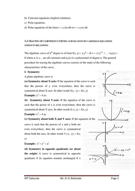 solution curve tracing rectification rectification of curve curve tracing in engineering