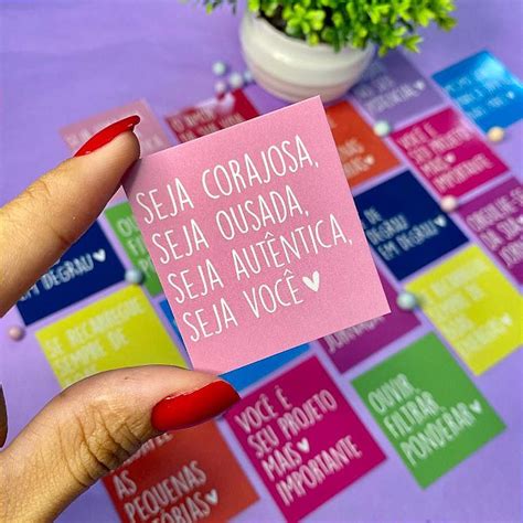 20un Mini Cartão Frases Luli Paper