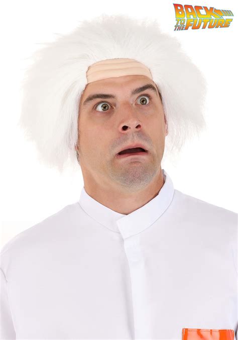 Back To The Future Doc Brown Wig For Men