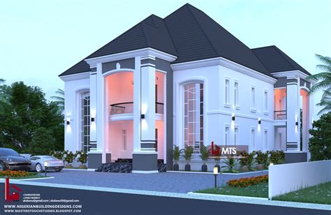 Bedroom Duplex Floor Plan In Nigeria Home Alqu