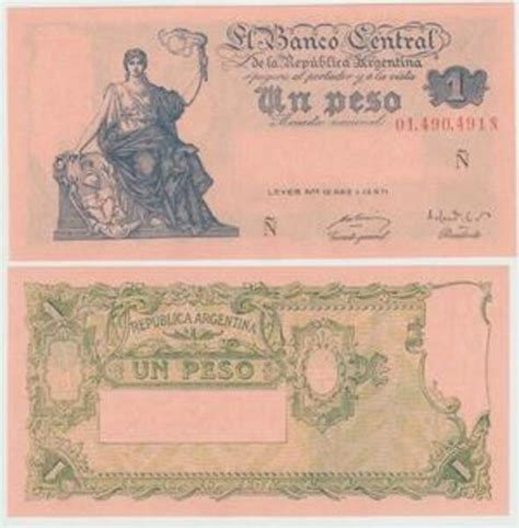 1 Peso Argentina Numista