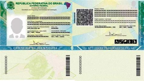 Nova Carteira De Identidade Nacional Come A A Ser Emitida