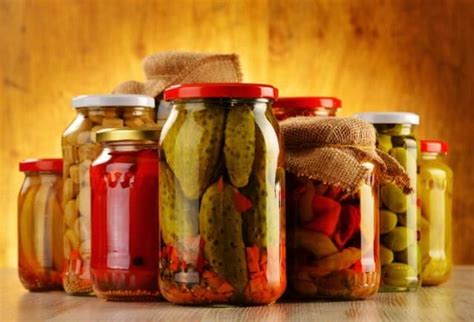 Métodos industriales y métodos caseros de conservación de alimentos
