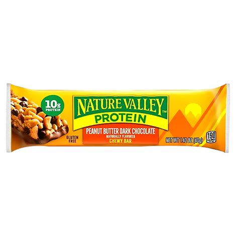 Nature Valley Peanut Butter Dark Chocolate Protein Chewy Bars 40 Gram