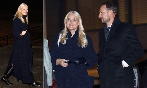 Norwegian Crown Prince Haakon And Crown Princess Mette Marit Attend