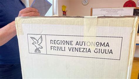 Affluenza Alle Elezioni Regionali In Friuli Venezia Giulia In Calo