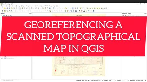 How To Georeference A Scanned Topographical Map In QGIS GISRSSolution