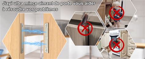 Jiayi Ultra Mince Aimant Porte Placard Puissant Kg Lot De Aimant