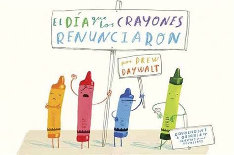 Libro infantil El día que los crayones renunciaron de Oliver Jeffers