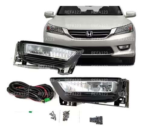 Faros Auxiliar Accord 2013 2014 2015 Kit Calidad Original Envío gratis