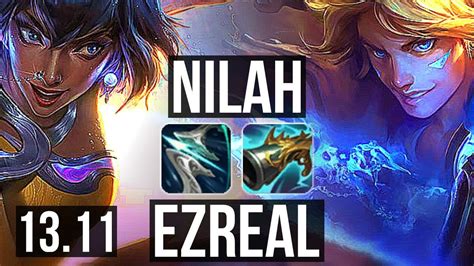 NILAH Lulu Vs EZ Shaco ADC 66 Winrate 7 4 13 KR Master 13
