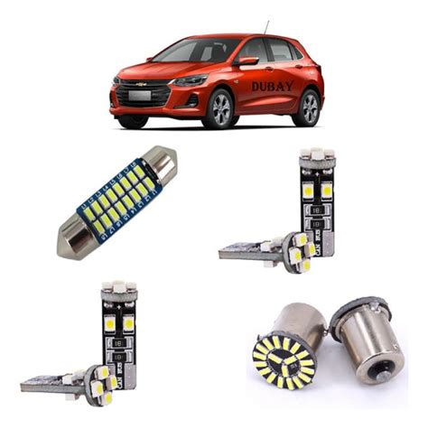 Kit L Mpadas Onix Plus Ltz Lt Led Canbus Parcelamento Sem Juros
