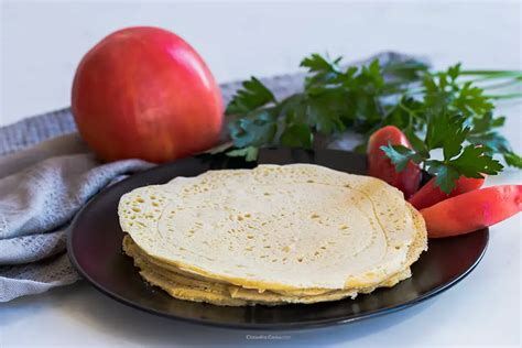 Tortillas Veganas Y Sin Gluten De Harina De Garbanzo